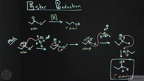 Organic Chemistry Ester Reduction Dr Nathan Green Youtube