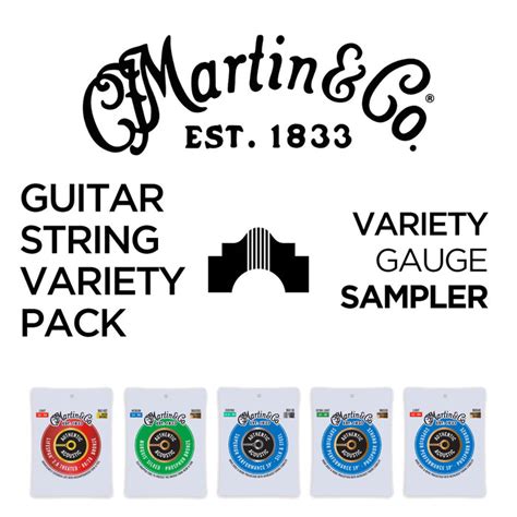 Martin Find Your Acoustic Guitar Strings Assorted