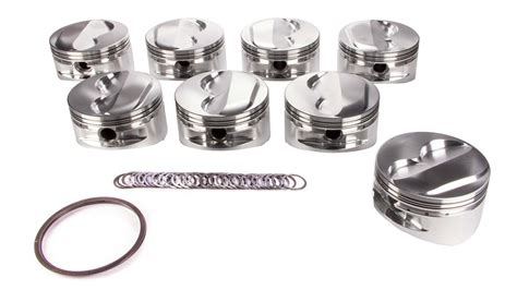 Sbc Domed Piston Set 4125 Bore 56cc Jep182033 Morin Performance