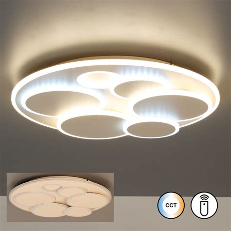 Led Ceiling Lamp Dots Sand Coloured Ø 50 Cm Metalacrylic Cct