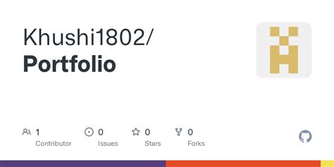 Github Khushi1802portfolio