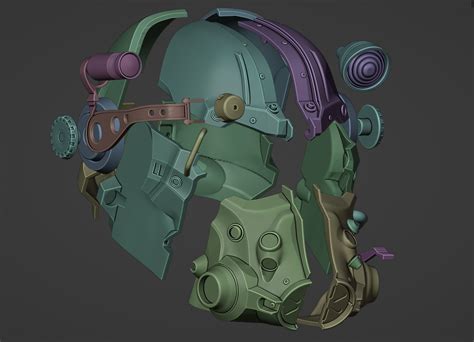 🪖 T 60b Power Armor Helmet From Fallout 4・ 3d File For 3d Printing・cults