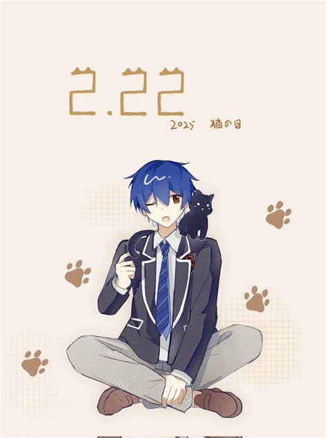 Safebooru 1boy Black Jacket Blazer Blue Hair Blue Necktie Brown Shoes