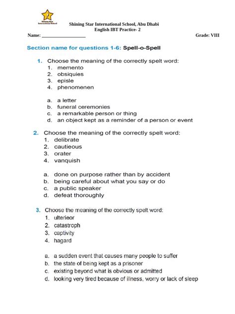 Ibt Worksheet 2 Pdf