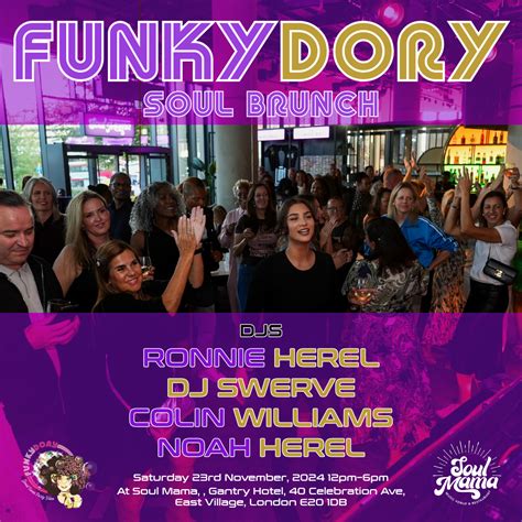 Funky Dory Soul Brunch 23rd November