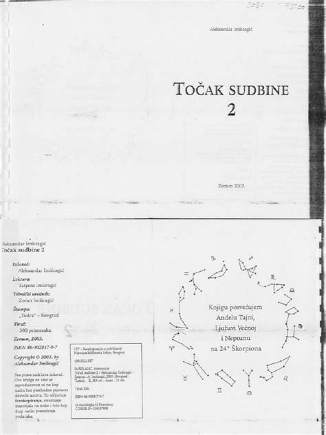 Aleksandar Imsiragic Tocak Sudbine Ii Pdf Free Pdf