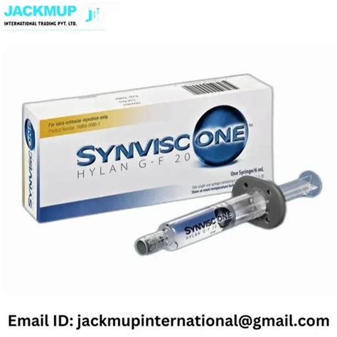 Synvisc Hylan Gf 20mg Injection 6ml At Rs 21449 99 Synvisc One Injection In Nagpur Id