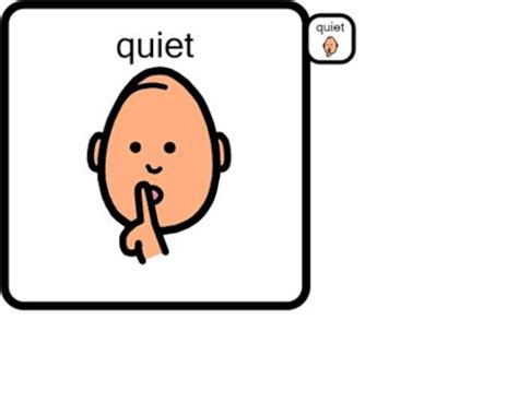 Quiet Mouth Boardmaker