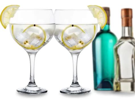 Jogo 2 Taças Gin Vidro Ideal Tônica Tanquery Bombay 630ml Mercadolivre