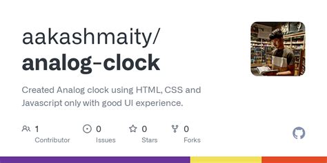 Github Aakashmaityanalog Clock Created Analog Clock Using Html Css