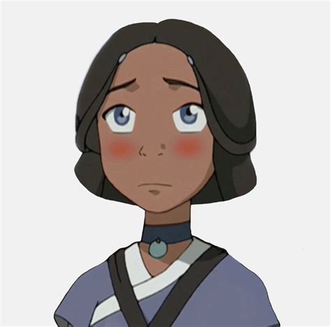 Katara With Short Hair Avatar Characters Katara Avatar The Last
