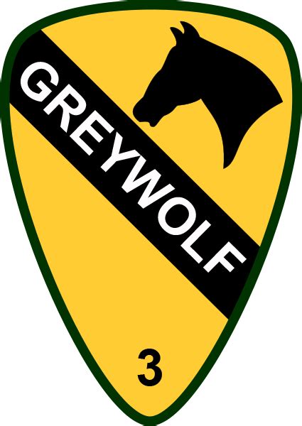 1st Cavalry 3rd Brigade Emblem