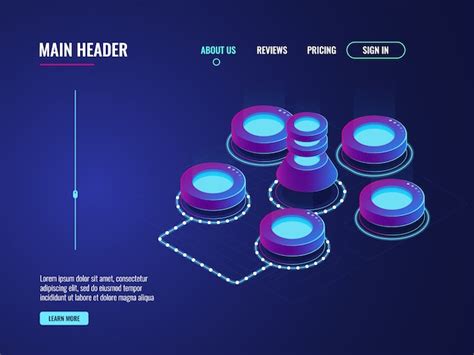 Atom Database Mainframe Vectors And Illustrations For Free Download