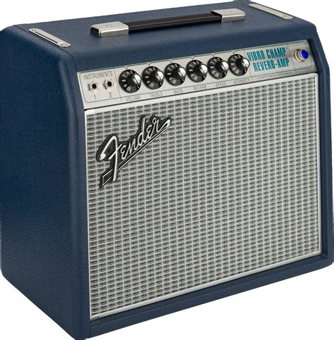 Fender Amplifier Guitar Fsr Limited Edition 68 Custom Vibro Champ Reverb Navy 885978138586