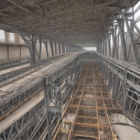 Remote View Of The Structural Resistance Premium Ai Generated Image