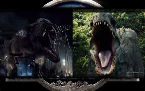 Tyrannosaurus Rex Vs Indominus Rex Wallpaper By Weissdrum On Deviantart