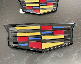 Cadillac Escalade Black Emblems Etsy