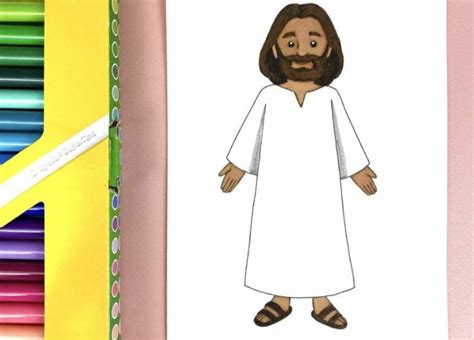 How To Draw Jesus Quickly And Easily