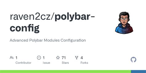 GitHub Raven Cz Polybar Config Advanced Polybar Modules Configuration