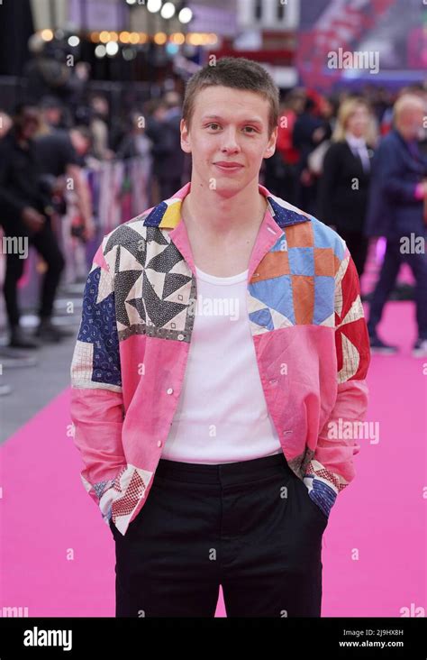 Freddie Wise Arriving For The Premiere Of Pistol At The Odeon Luxe Leicester Square London
