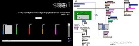 Max Msp Interface Global Control Of Soundscapes Left Xyz Coordinate