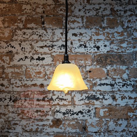 Vintage White Glass Shade