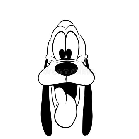 Goofy Silhouette Head