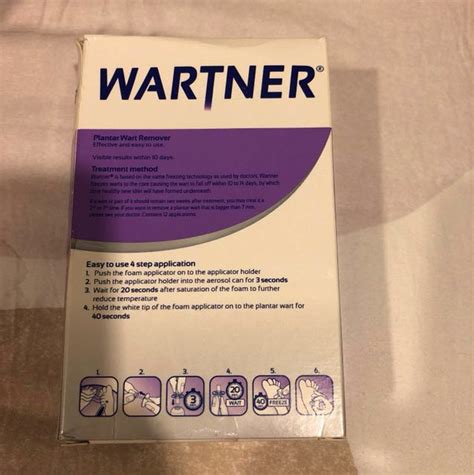 Bnib Wartner Plantar Wart Remover Cryotherapy Health And Nutrition Massage Devices On Carousell