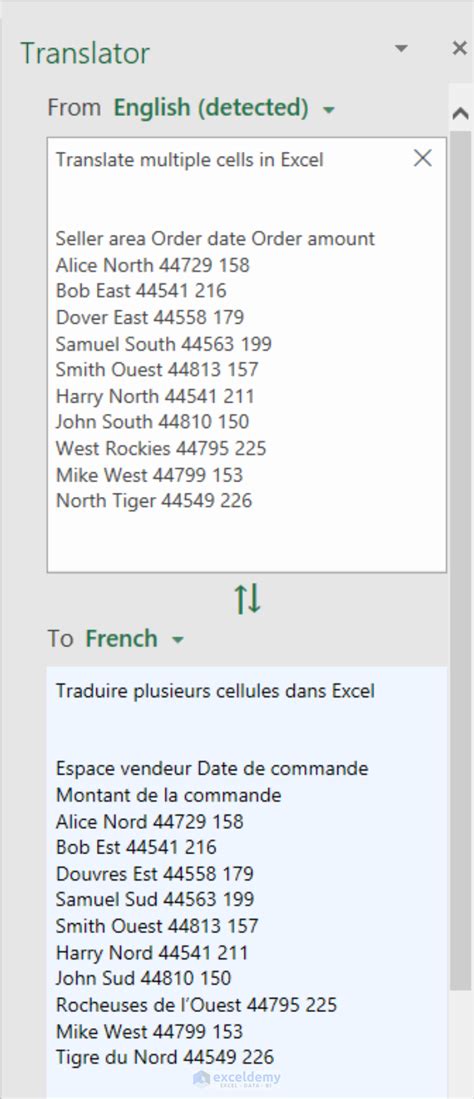 How To Translate Multiple Cells In Excel 2 Easy Methods