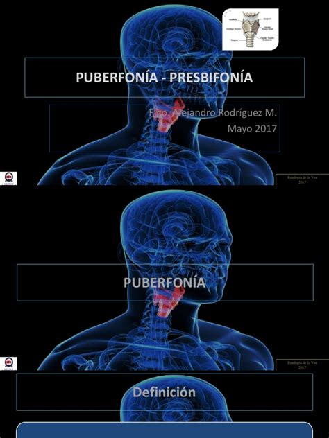 11 Puberfonía Presbifonía Vejez Atrofia Prueba Gratuita De 30 Días Scribd