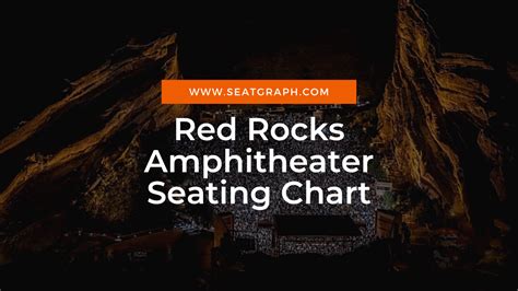Red Rocks Amphitheatre Seating Chart Cabinets Matttroy