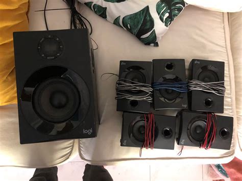 Logitech Speakers Surround Sound Bluetooth And Radio No Remote Audio Soundbars
