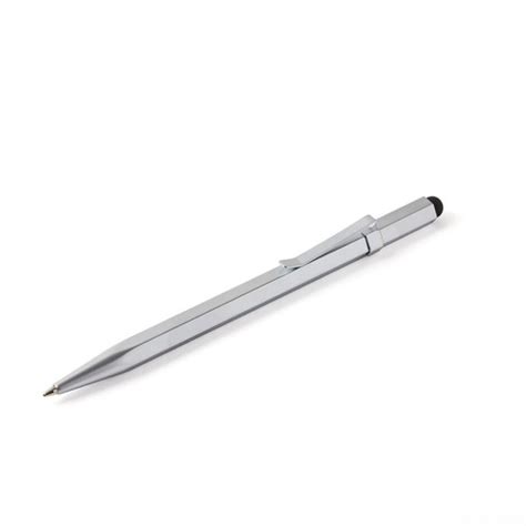 Lexon Bee 2 Stylus Ballpoint Pen Matte Chrome