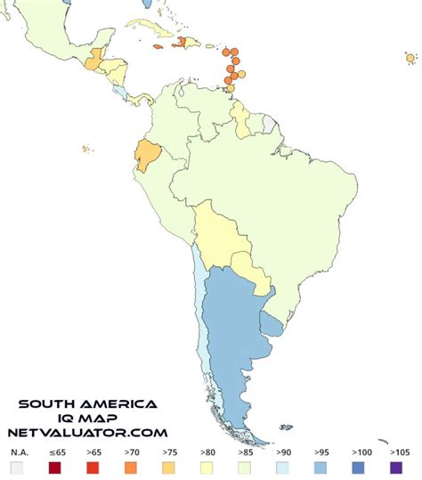 Countries With The Highest And Lowest Iq Intelligence Quotient Iq
