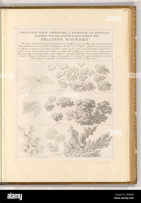 Jakob Philipp Hackert Ausführende R Künstler In Principles To Learn To Draw The Landscape From