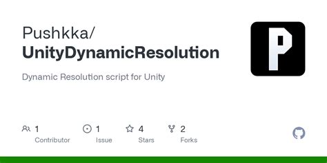 GitHub Pushkka UnityDynamicResolution Dynamic Resolution Script For Unity