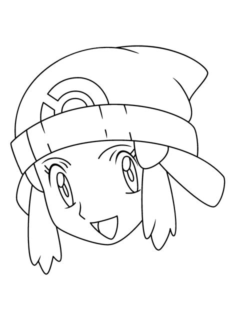 Dawn Pokemon Coloring Pages [2025]