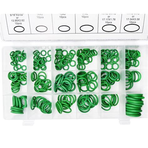 270pc High Pressure O Ring Set Hnbr Ac Assortment Oil Proof Plumbing Air Gas Ebay