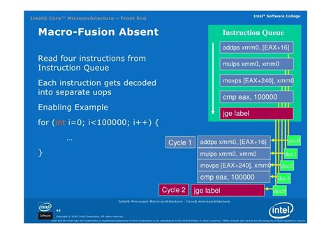 01 Intel Processor Architecture Core