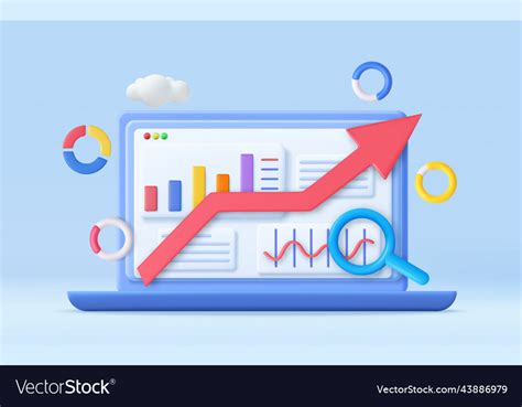3d Seo Optimization Royalty Free Vector Image Vectorstock