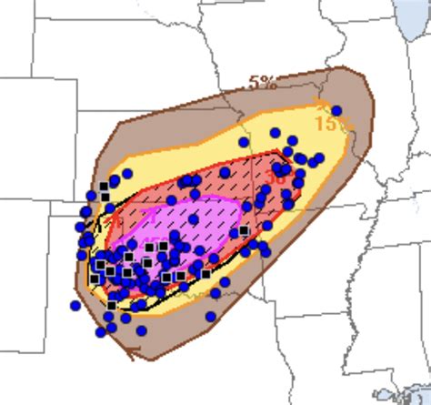 How Did Yesterdays Tornado And Damaging Wind Forecast Work Out