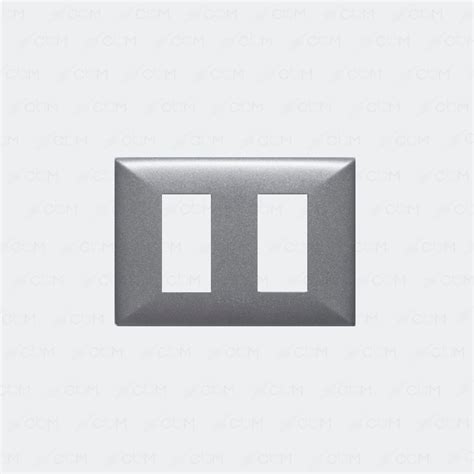 Placa Doble Sinthesi S22 Aluminio Grafito Cbm S A