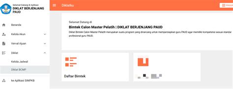 Pengkelasan Bimtek Bcmp · Panduan Guru Belajar Seri Paud Diklat Berjenjang