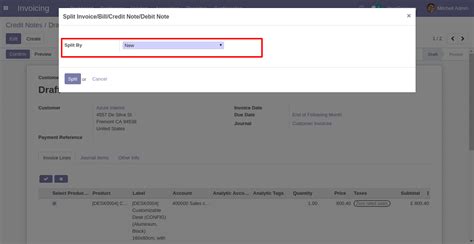 Split Accounting Split Invoice Split Bill Split Credit Note Split