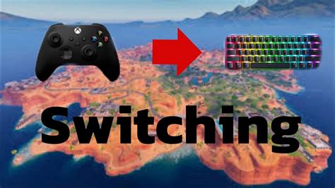 Switch From Controller To Keyboard And Mouse Fortnite Youtube