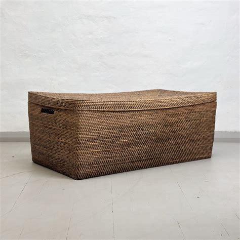 Extra Large Rattan Storage Box Orient House