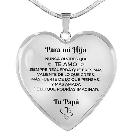 Joyeria Limitada Collar Para Hija De PapÁ💕 Tiempo De Comprar Ecua