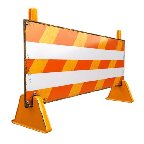 Road Safety Barricade Isolated 55084833 Png