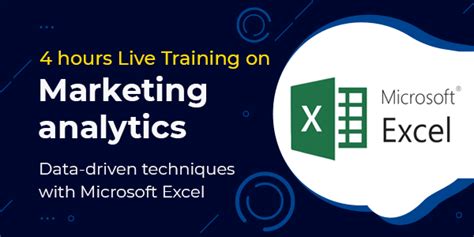 4 Hour Live Training On Marketing Analytics Data Driven Techniques
