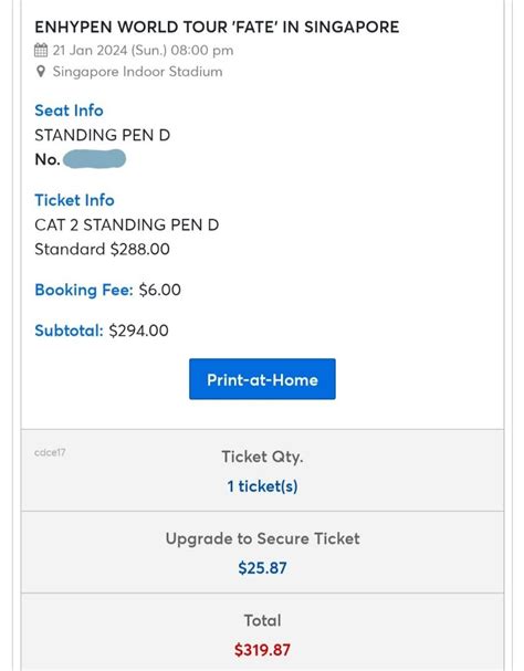 Enhypen Concert 2024 Tickets And Vouchers Event Tickets On Carousell